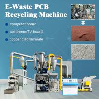 China E Waste PCB Boards Recycling Machine 200-1000 Kg/h for Scrap Metal Recovery for sale