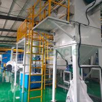 China Waste Lithium Battery Recycling Equipment 500-1000 kg/h Capacity for Refuse Collector for sale