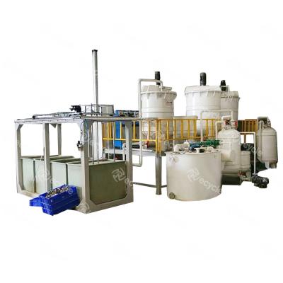 China Fully Automatic E Waste Recycling Line Gold Stripping Machine 200-1000 kg/h for sale