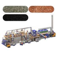 China Lithium Battery Recycling Machine 200-2000kg/h for Mobile Phone and Car Li-ion Battery for sale