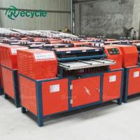 China Automatic Waste AC Radiator Separator Machine for Copper Aluminum Radiators 19-25mm for sale