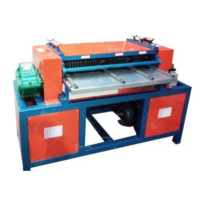 China Aluminum Radiator Stripping Machine / Automatic Car AC Condenser Radiator Recycling Machine for sale