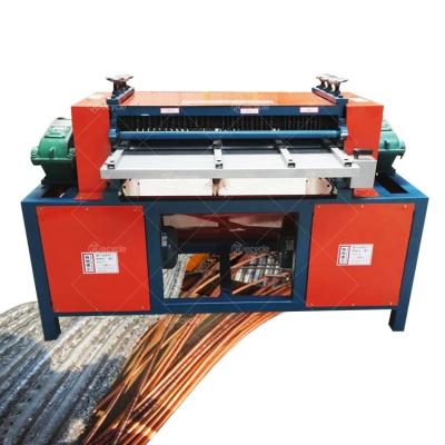China Scrap AC Copper Aluminum Radiator Separator / Radiator Peeling Machine for sale