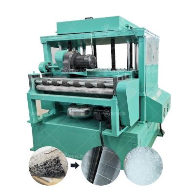 China 1500Kg/h Capacity Automatic Solar Panel Glass Peeling Machine for Quick Glass Removal for sale