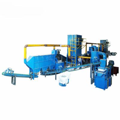 China Radiator Copper Aluminum Recycling Plant 1000-5000kg/h Capacity Scrap Radiator Separator for sale