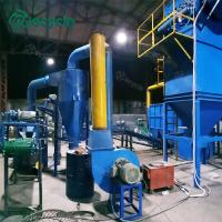 China Radiator Copper Aluminum Recycling Plant 1000-5000kg/h Capacity Scrap Radiator Separator for sale