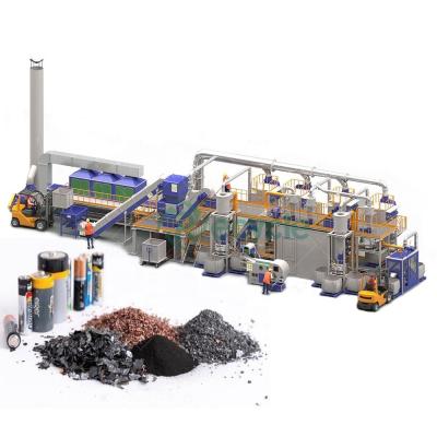 China Lithium Battery Recycling Machine 500kg/h for Mobile Phone and Car Batteries for sale