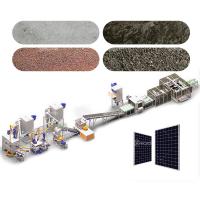 China Patented Photovoltaic Panel Recycling System 60-80 Pcs H for Solar Cell Recycling for sale