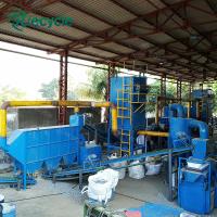 China Copper Aluminum Radiator Recycling Plant 15000kg Capacity 180-280kw AC Radiator Separator for sale