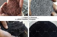China Lithium Ion Battery Crushing Machine 200-1000kg/h for Used Li Batteries Recycling for sale