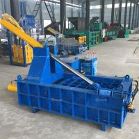 China 22kW Semi-Auto Hydraulic Metal Baler 1600 KN Scrap Metal Pressing Machine for sale
