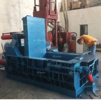 China 22kW Semi-Auto Hydraulic Metal Baler 1600 KN Scrap Metal Pressing Machine for sale
