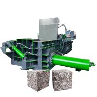 China 22kW Semi-Auto Hydraulic Metal Baler 1600 KN Scrap Metal Pressing Machine for sale