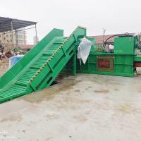 China Semi Auto Hydraulic Horizontal Waste Carton Baler 160T 37KW Stainless Steel Baling Machine for sale