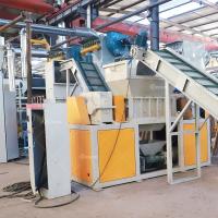 China Solar Panel Recycling Plant Photovoltaic Cell Crushing Separating Machine 300-1000kg/h for sale