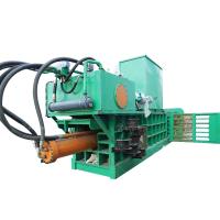 China Hydraulic Horizontal Baler 160T for Scrap Iron Aluminum Steel Baling 2000x1100x1250mm for sale
