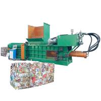 China Waste Metal Recycling Needs Solution Hydraulic Horizontal Scrap Metal Baler Machine for sale