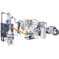 China Solar Panel Recycling Machine 300-1000kg/h for Aluminum Frame Glass Copper Silver Recovery for sale