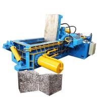China Hydraulic Scrap Metal Baler 1250 KN for Steel Wire Baling in Building Material Shop for sale