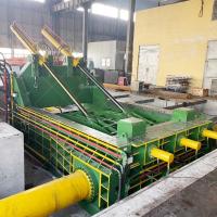 China Hydraulic Scrap Metal Baler 1250 KN for Steel Wire Baling in Building Material Shop for sale