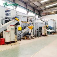 China Lithium Ion Battery Recycling Plant 200-300 kg/h Capacity 21000 kg Weight for sale