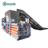 China Automatic Grade Automatic Hydraulic Waste Paper Bailing Machine with 7.5kw Power for sale