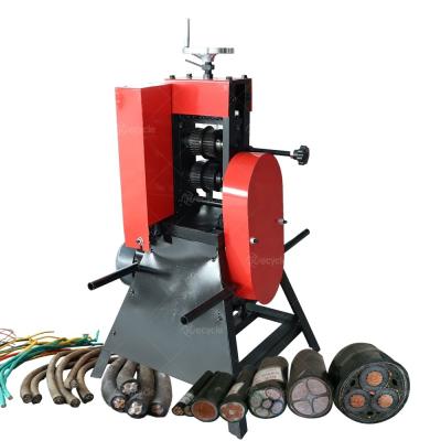 China Waste Copper Wire Stripping Recycling Machine 2.2kW 30m/min Cable Peeling Machine for sale