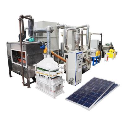 China 100% Recycling Advantage Professional Solar Panel Recycling Machine for Green Energy for sale