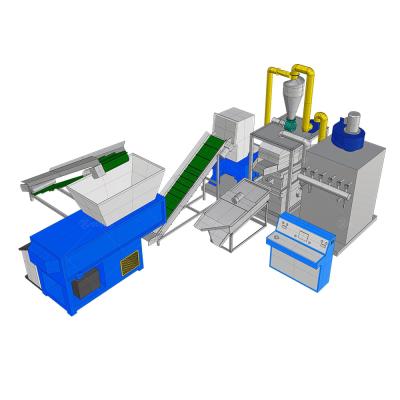 China Scrap Copper Wire Recycling Machine 900kg/h Waste Copper Cable Separator Machine for sale