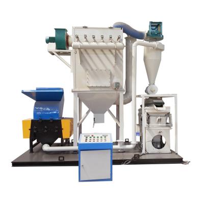 China 800kg/h Waste Copper Electric Wire Shredder CE Separating Granulator Scrap Cable Recycling Machine for sale