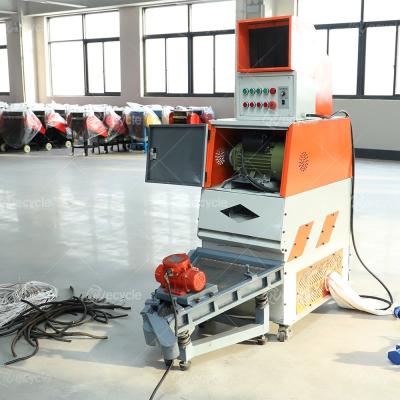 China Mini Wire Cable Shredder Machine 30-50kg/h Capacity 3.9KW for Metal Recycling for sale