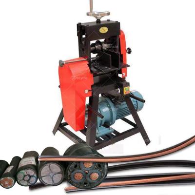China Electric Cable Stripping Machine 0.5-200mm Wire Peeler for Copper Recycling 380V 50Hz for sale