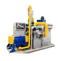 China Automatic Waste Cable Shredder Peeling Separator 100-1000kg/h Copper Wire Granulator for sale