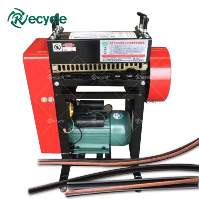 China Automatic Scrap Cable Wire Stripping Machine 0.5-200mm for PVC Copper Wire Peeling for sale