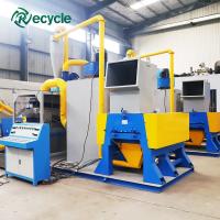 China Scrap Copper Wire Recycling Machine Cable Granulator 100-1000kg/h Dry Type Separation for sale