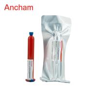 China 0.05L Electronic Clear Bonding Adhesive Glue  High Strength UV And Moisture Curing for sale