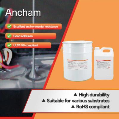 China Two Component Gray Polyurethane Electronic Potting Compound Thermally Conductive for sale
