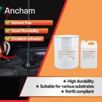 China 25KG AB PUR Potting Compound Black Thermally Conductive Adhesive for sale