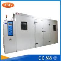 China Touch Screen Walk In Stability Chamber 3rd Party Calibrated SGS Stainless Steel -40C 380V for sale