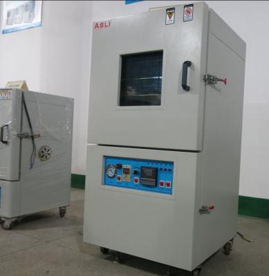 China 500°C Powder Coated Micro PID Control High Temperature Heated Vacuum Chamber 400x400x400mm for sale