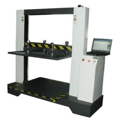 China Corrugated Carton Compression Stacking Tester 1000kg Capacity 1200mm Test Space for sale