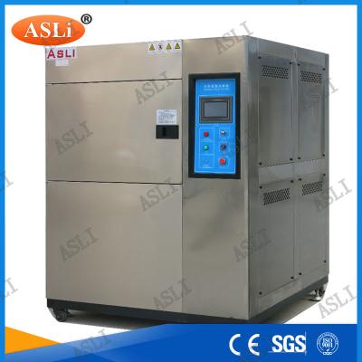 China Three Zone Programmable Cold Thermal Shock Testing Chamber 150L Touch Screen Controller for sale