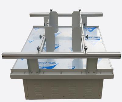 China Package Simulating Transportation Vibration Tester AC220V 100kg Load Mechanical Vibration Table for sale