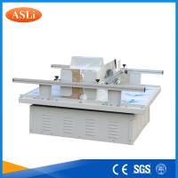 China Electronic vibration test simulation transport vibration test machine for carton,package,cargo,luggage for sale