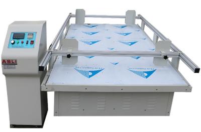 China 150-300 RPM Carton Box Vibration Testing Machine 100-1000kg Load Transport Simulated for sale