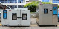 China Air to Air Thermal Shock Test Chamber -40°C to +150°C 49L 80L 150L Cold Hot Shock Machine for sale
