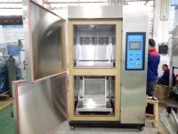 China 2 Zone Thermal Shock Chamber with Basket Lifter -40°C to +150°C for Auto Parts Testing for sale