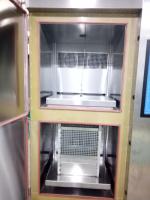 China 2 Zone Thermal Shock Chamber with Basket Lifter -40°C to +150°C for Auto Parts Testing for sale