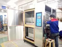 China Two Boxes High Low Temperature Air Thermal Shock Chamber 150L -65°C to +150°C for sale