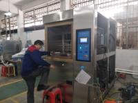 China Two Boxes High Low Temperature Air Thermal Shock Chamber 150L -65°C to +150°C for sale